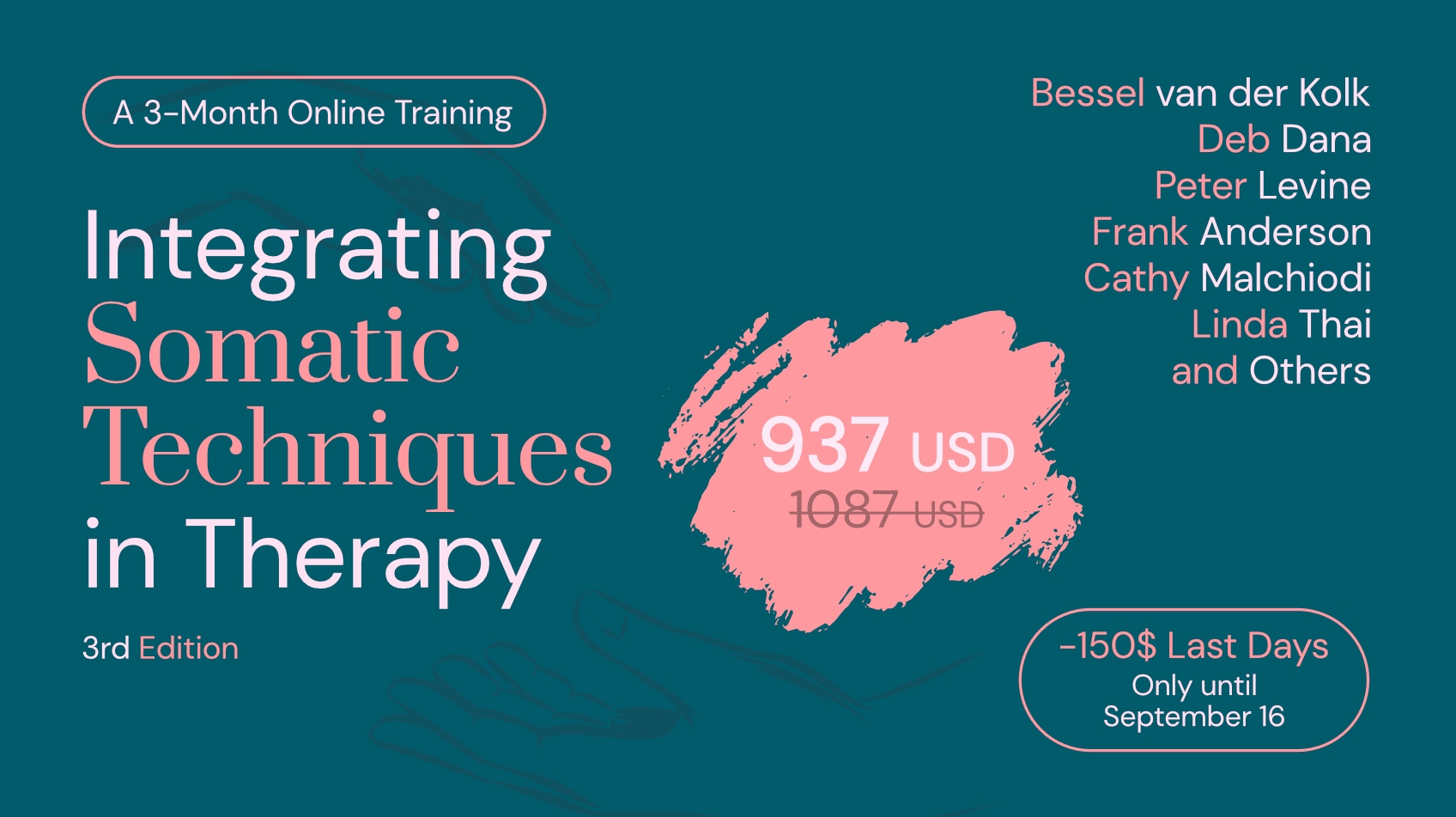 Somatic Techniques in Therapy | 3-Month Somatic Training